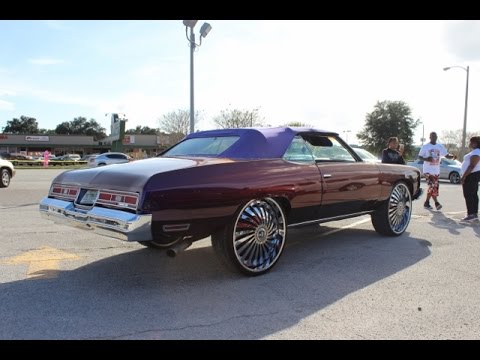 WhipAddict: 74' Impala Convertible on DUB Swyrl 28s painted Chameleon ...