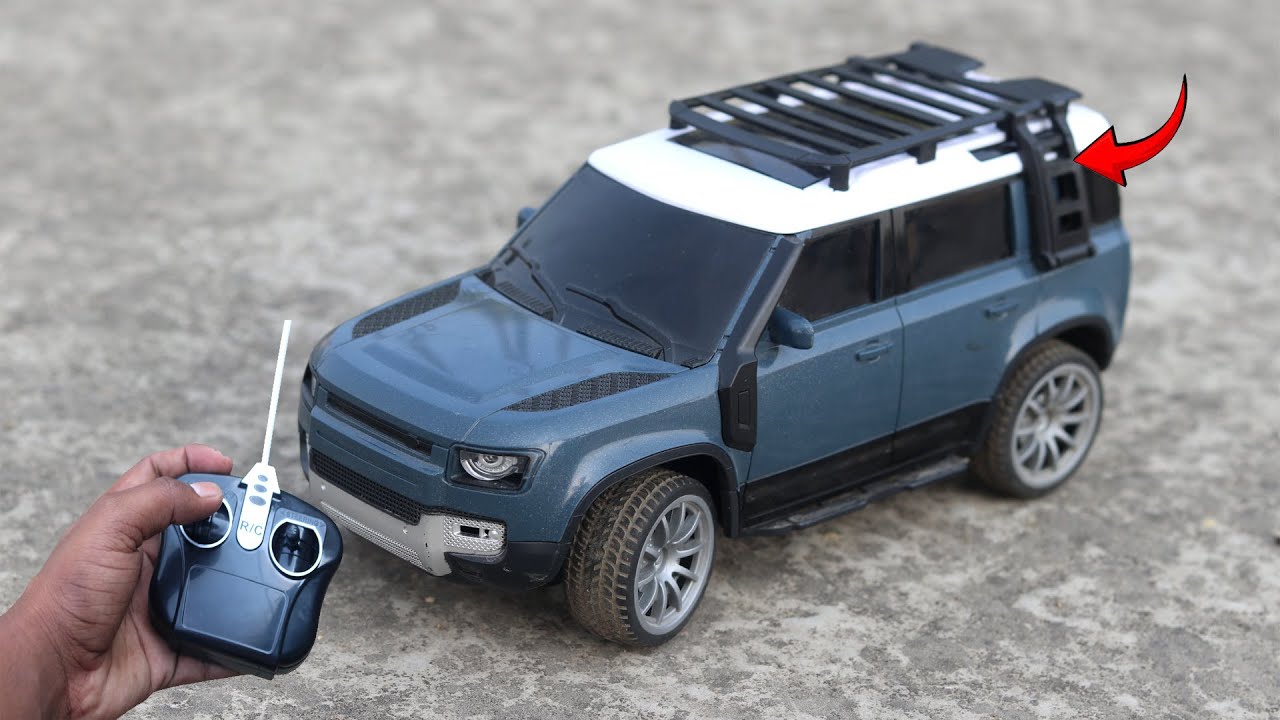 Land Rover Defender RC Car Unboxing And Testing || 4x4 - YouTube