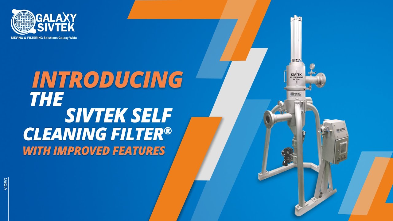 SIVTEK Self Cleaning Filter with Improved Features - YouTube