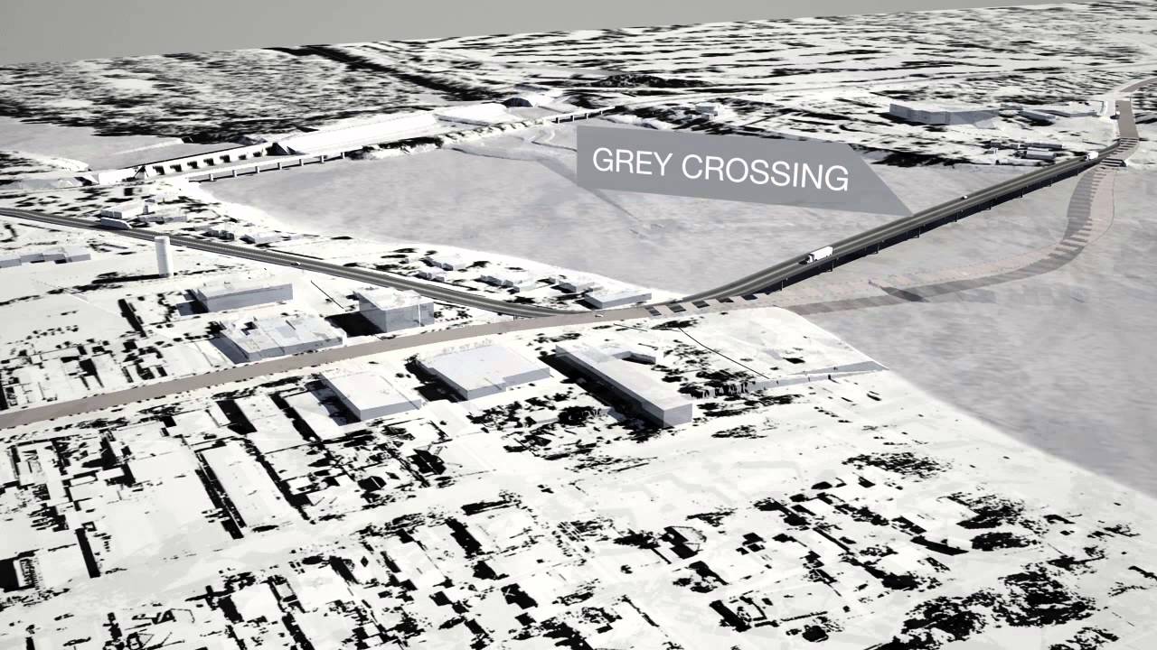 Yarrawonga-Mulwala Bridge planning study animation (May 2013) - YouTube