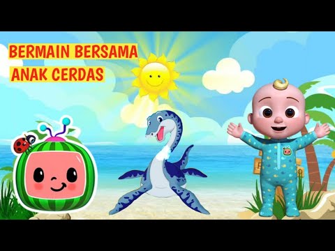 Bermain puzzle anak. T-rex Dinosaurus | Kids song @CoComelon - YouTube