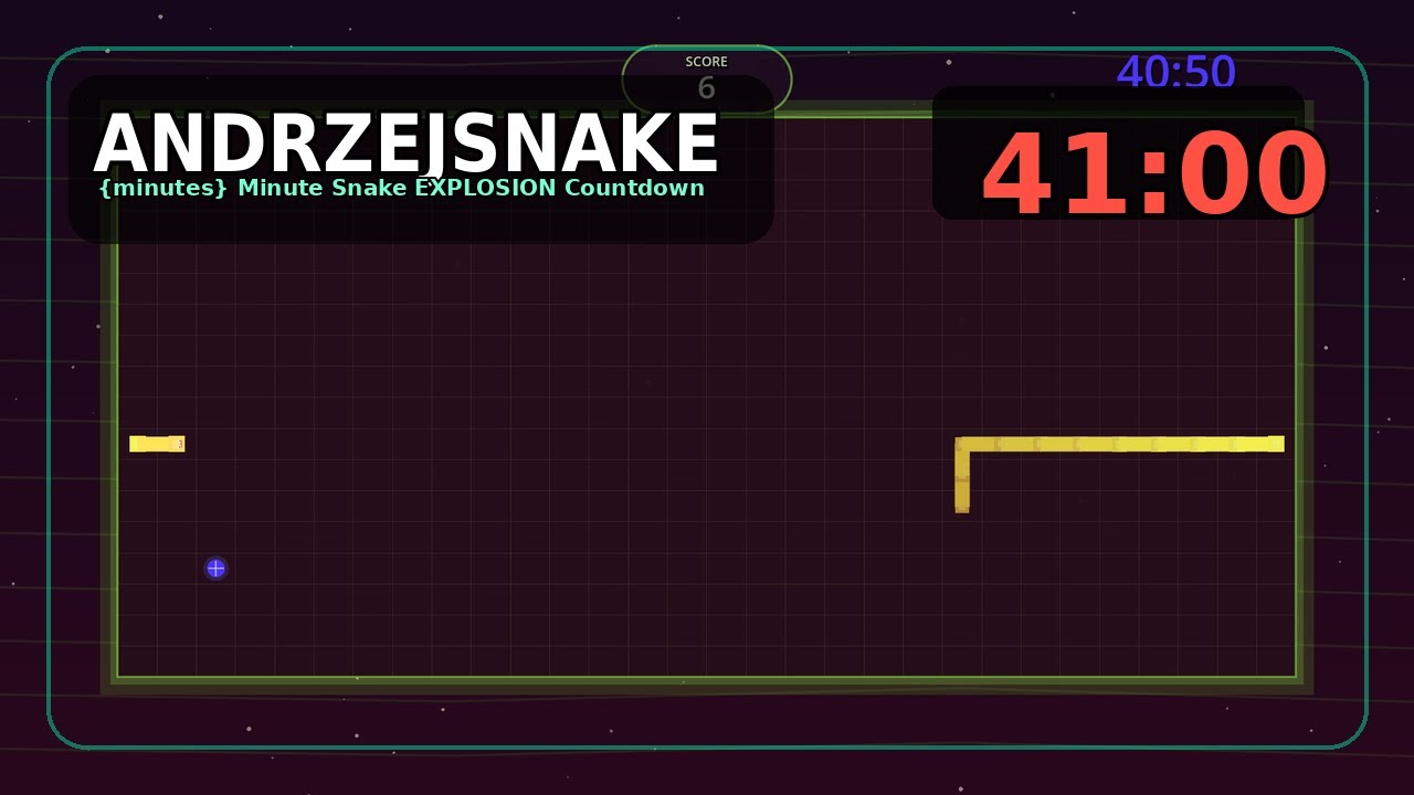 41 Minute Snake Timer BOMB - YouTube
