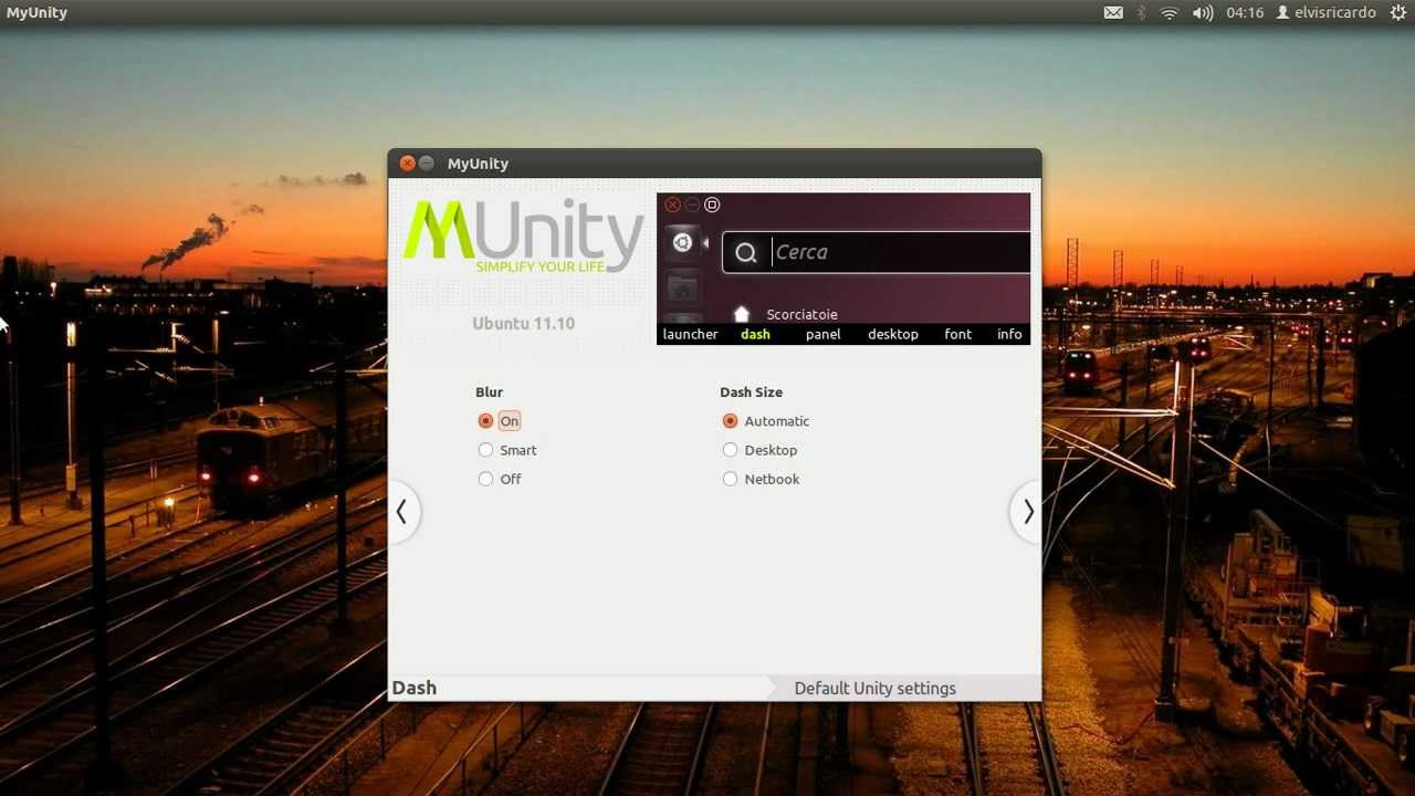 Myunity - Personalizando o Unity no Ubuntu! - YouTube