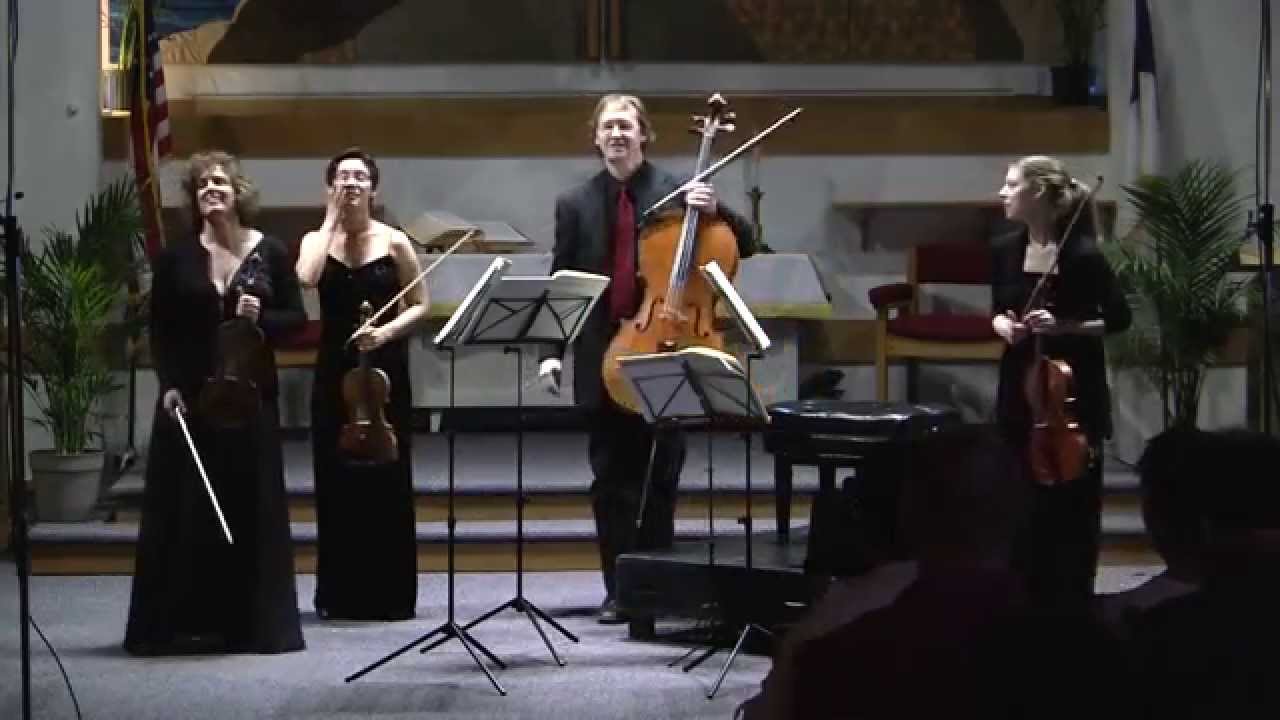 The Great Falls Symphony's Cascade Quartet - YouTube