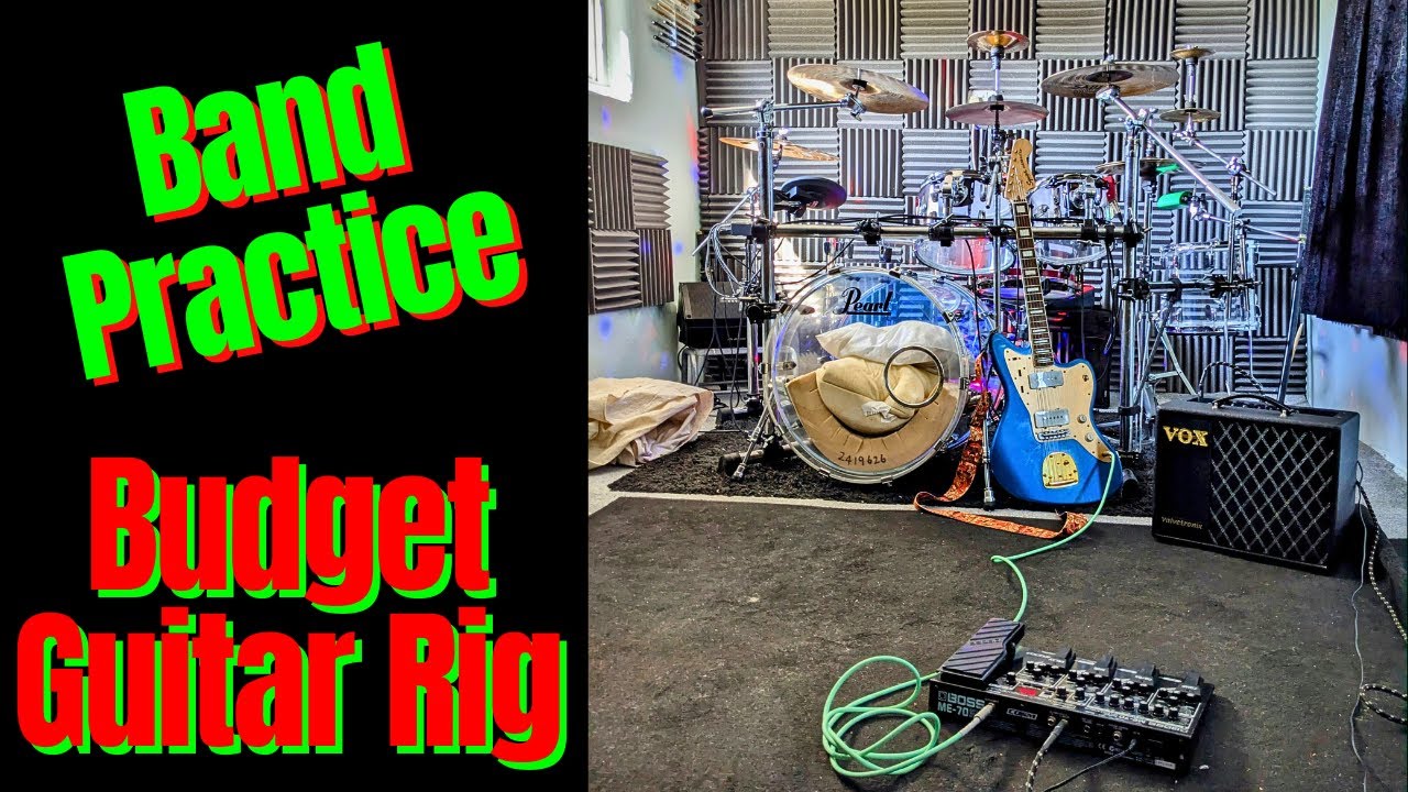 Budget Rig Rundown Guitar Gear for Band Practice! - YouTube