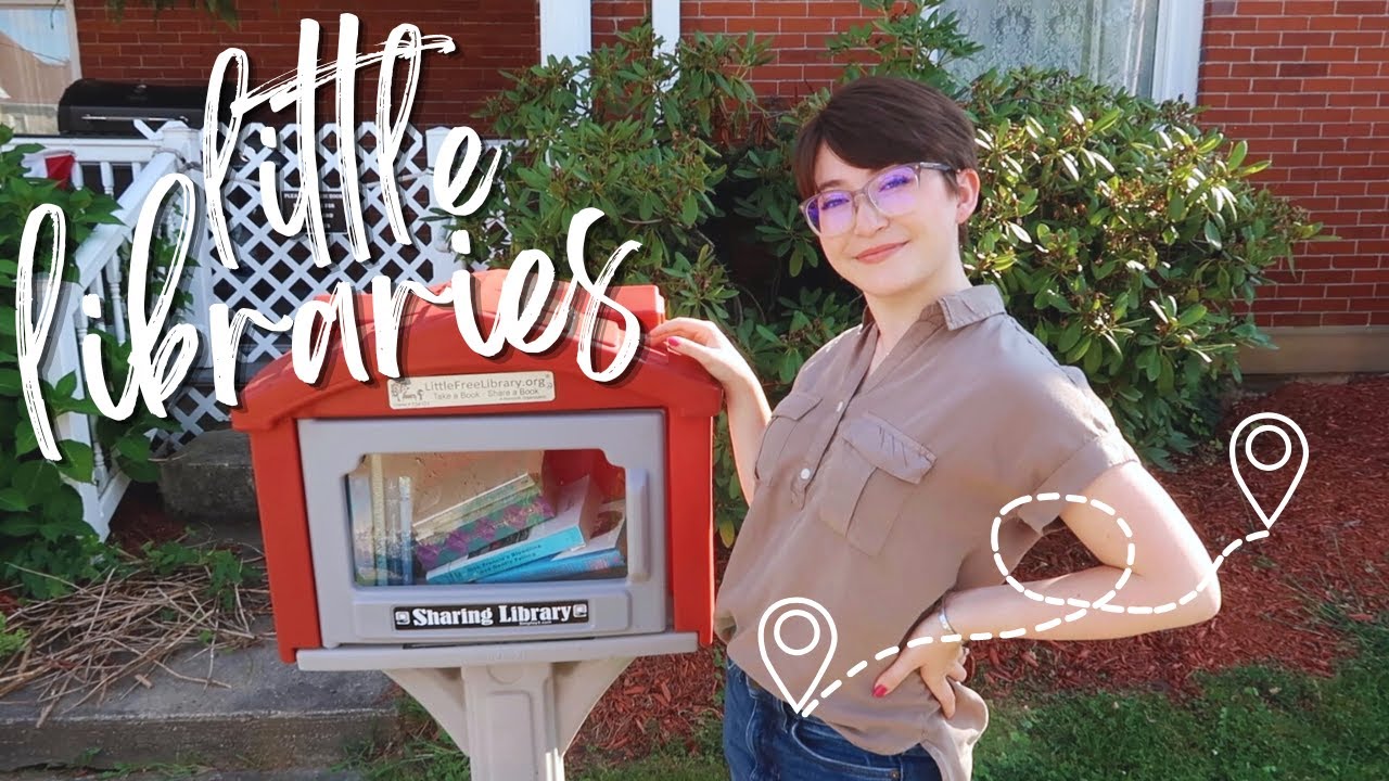EXPLORING LITTLE LIBRARIES (ft. a little library train?!) | Paiging ...
