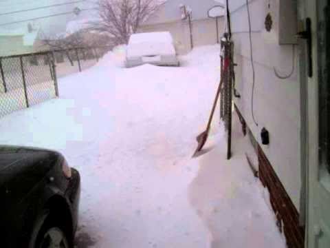 Blizzard in Ashtabula, Ohio. 22 Inches of snow. - YouTube