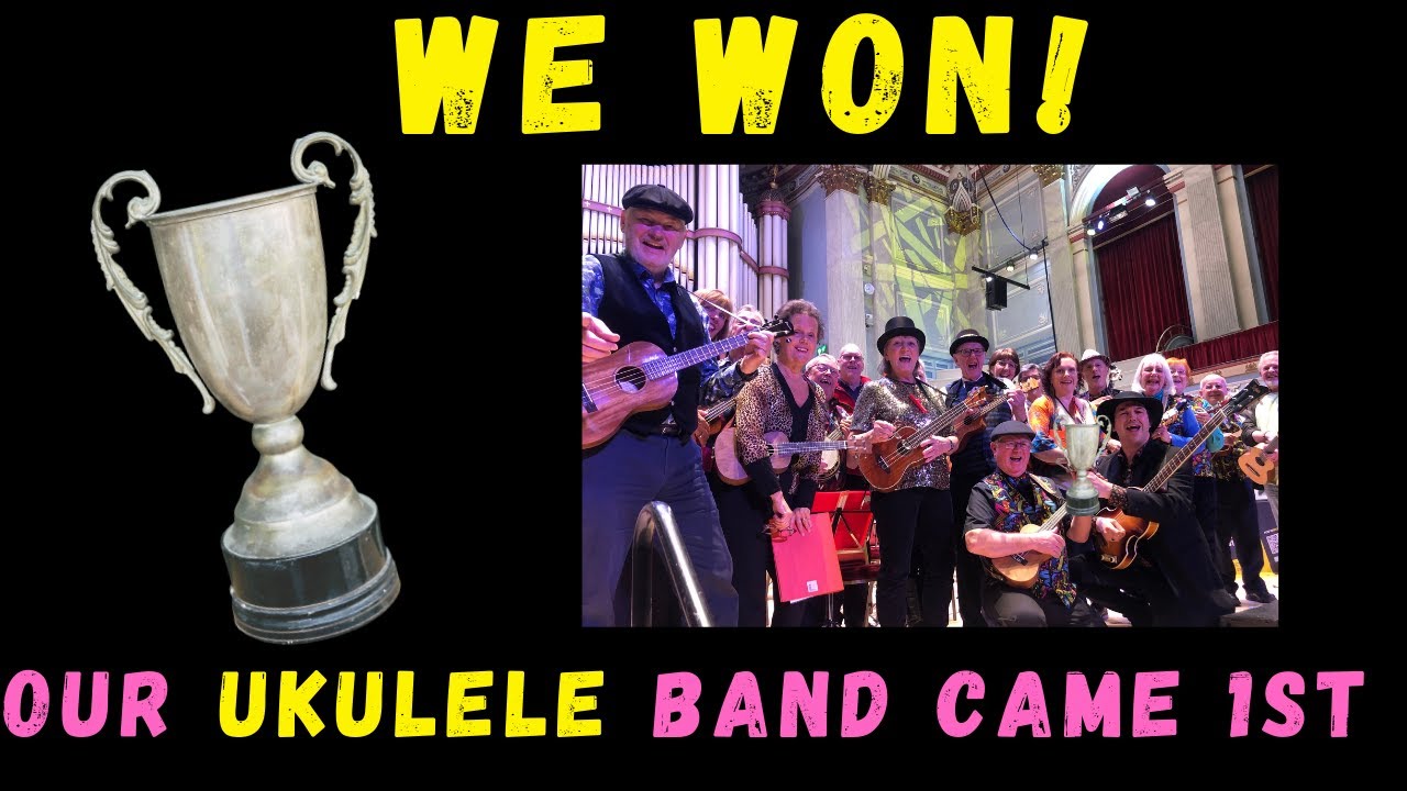 WE WON! Our Award Winning Ukulele Band - YouTube