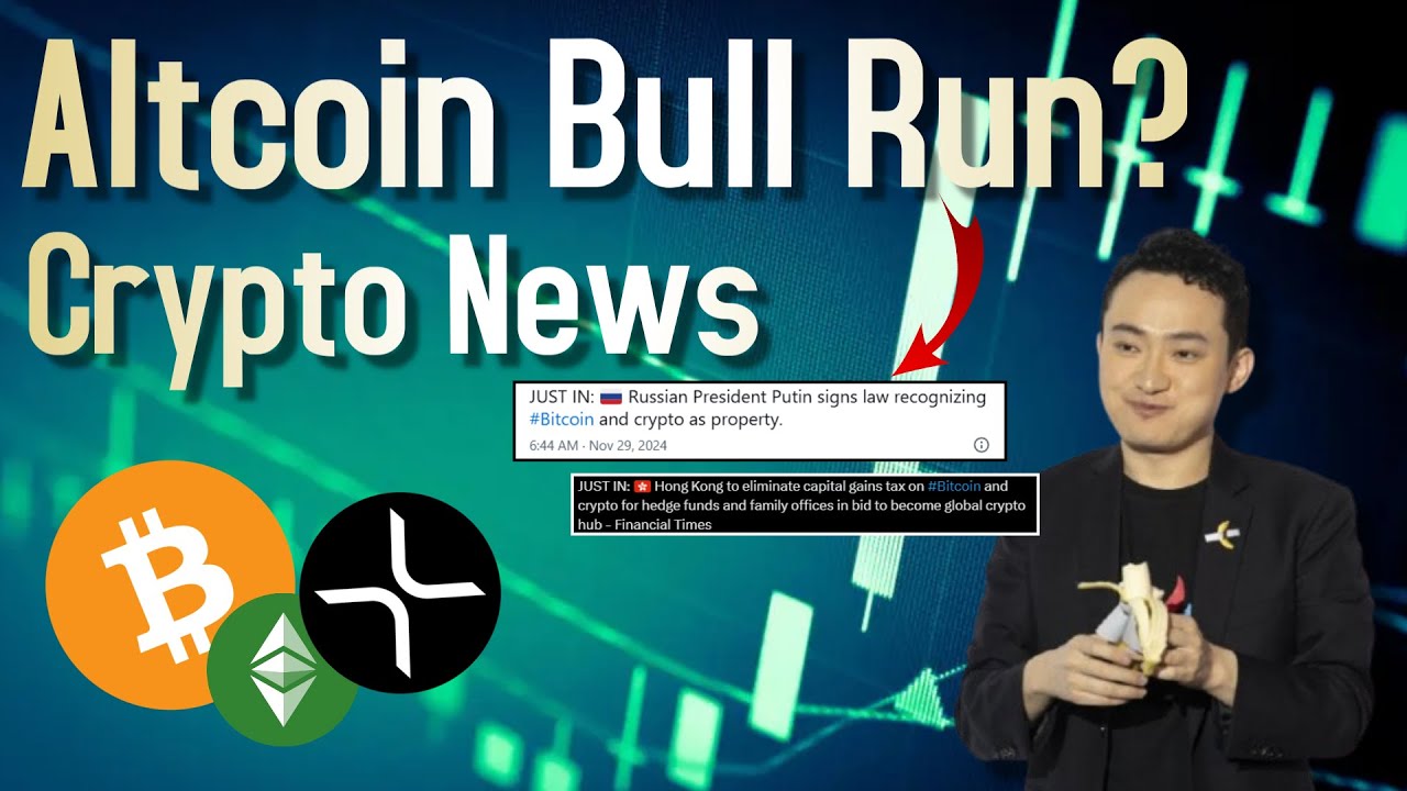 Altcoin Bull Run? Russia's New Crypto Law & XRP Soars | Crypto News ...