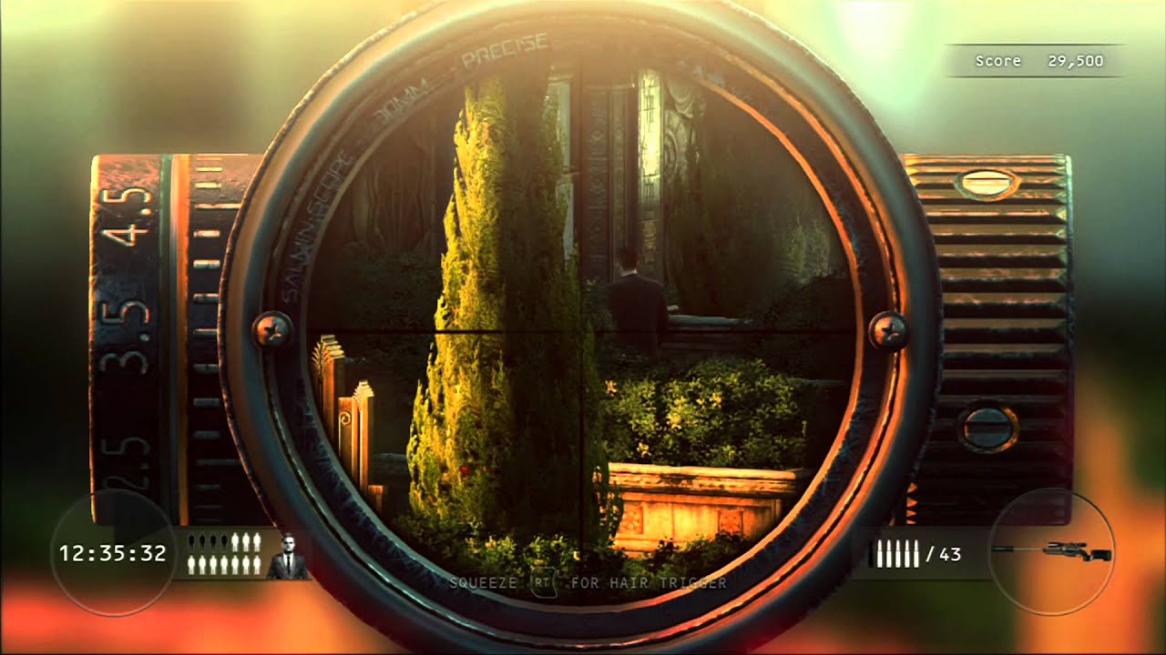 Hitman Absolution : Sniper Challenge - Xbox360 - YouTube