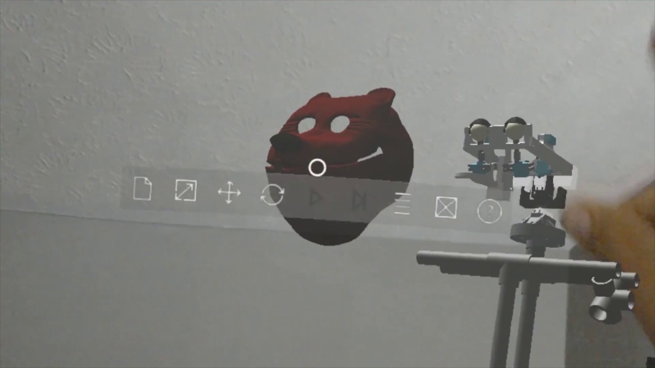 Fatz Endoskeleton in Hololens - Rock Afire Explosion! - Showbiz Pizza ...