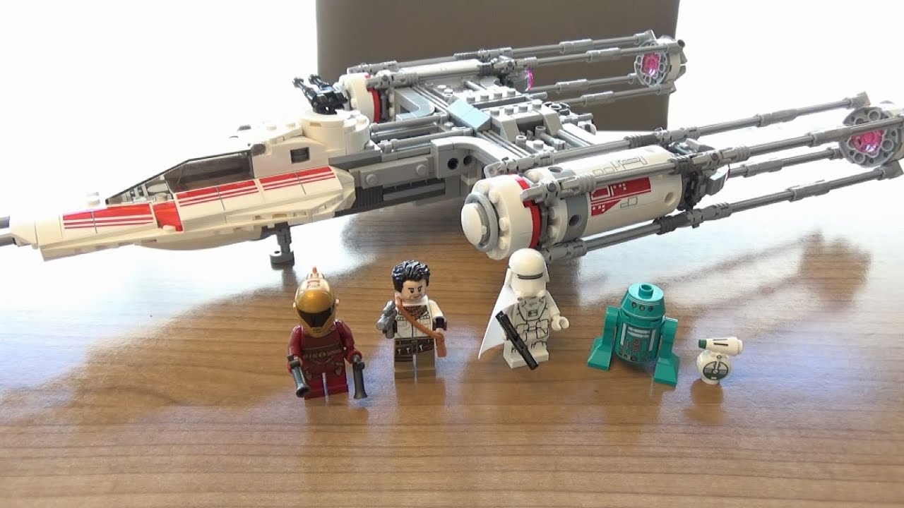 Lego 75249 Star Wars Resistance Y-Wing Starfighter - YouTube