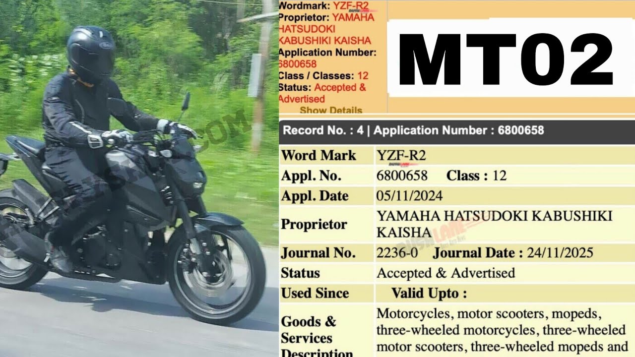 Finally Yamaha Upcoming MT02 Coming Soon Im India 🔥 | Price Features ...