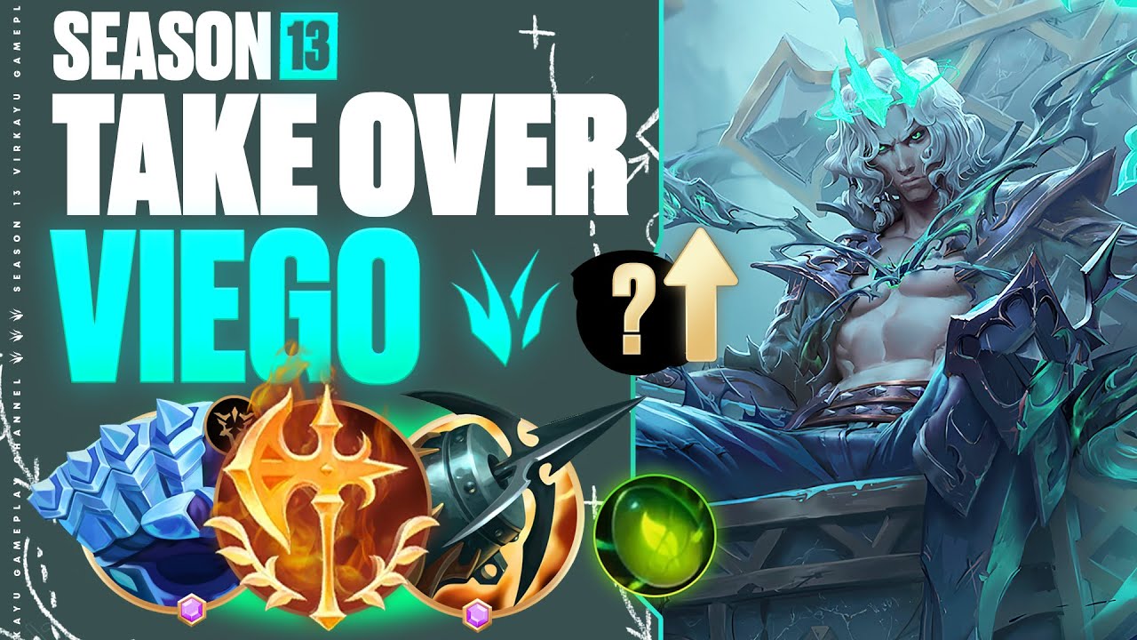 THIS Is How VIEGO JUNGLE Becomes STRONG In Season 13! (The two best Emo ...