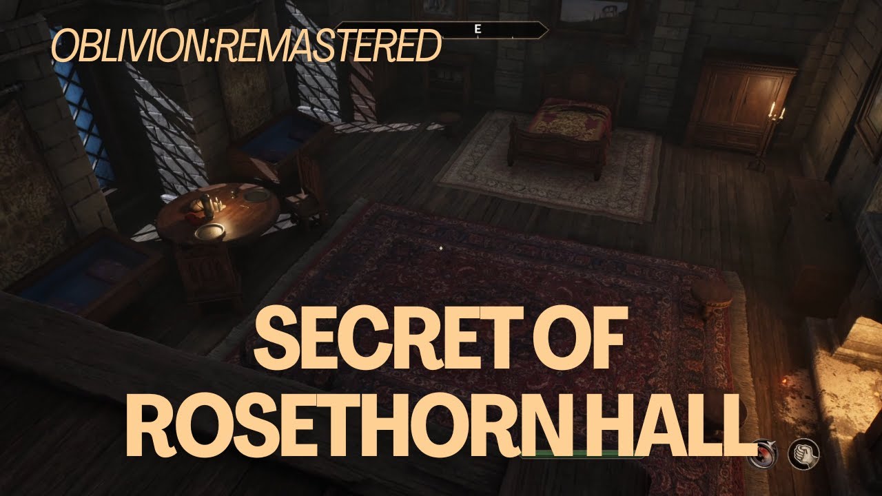 Oblivion: Remastered - Rosethorn Cache Walkthrough - YouTube