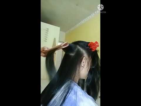 VIRAL SMOOTHING RAMBUT SENDIRI DIRUMAH CUMAN 25.000 ( Pakai Makarizo Easy Straight Varian Medium)