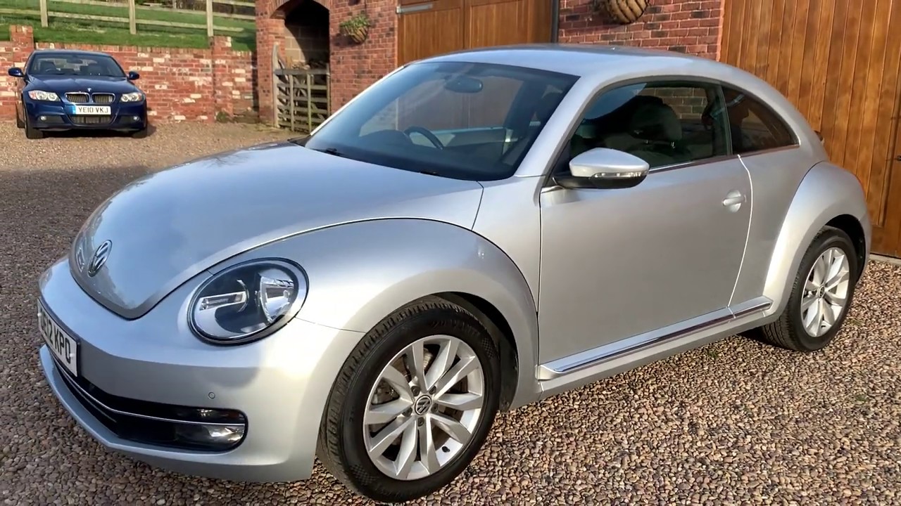 Vw beetle new shape 1.4 Design - YouTube