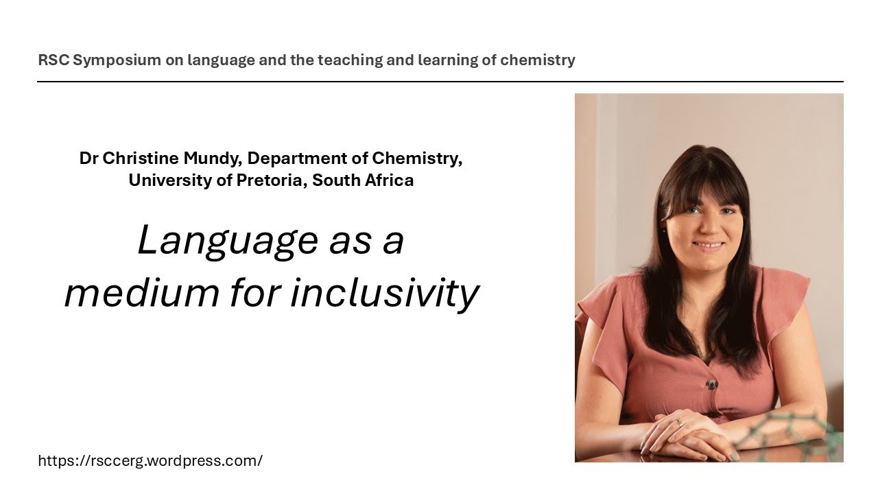 Christine Mundy - Language as a medium for inclusivity - YouTube