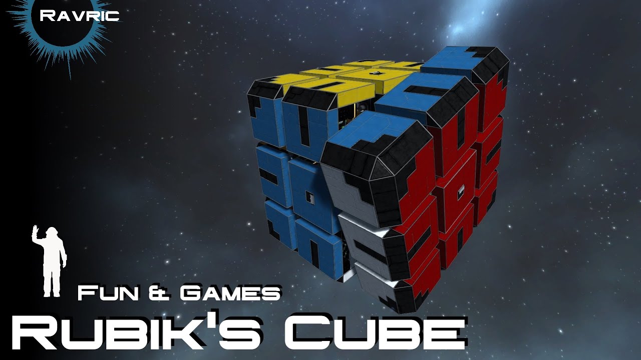 Rubik's Cube - Space Engineers - YouTube