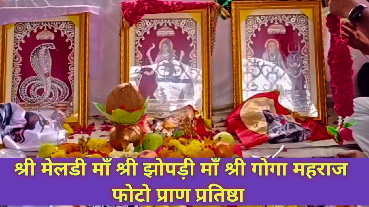 SHREE MELDI MAA SHREE JOPADI MAA SHREE GOGA MAHARAJ PHOTO PRAN ...