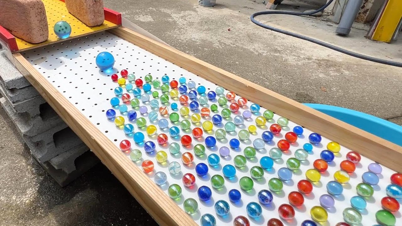 Marble Run 1000 Marbles & 7 Dragon Balls #3 - YouTube