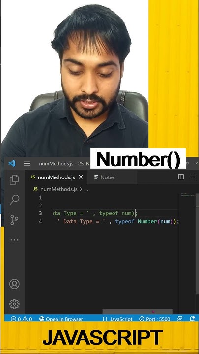 Number Method In Javascript Youtube