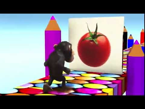 Monkey runs into Tomato (HD) - YouTube