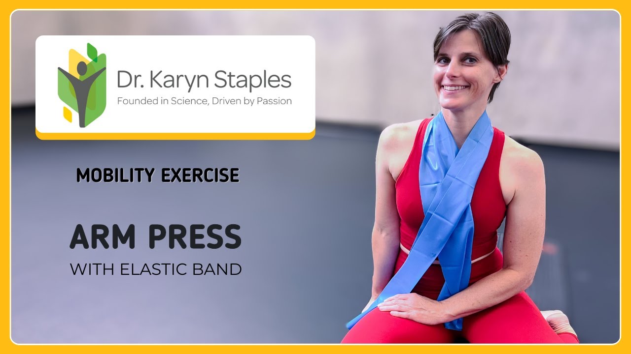 Arm Press | Mobility Exercise with Elastic Band - YouTube