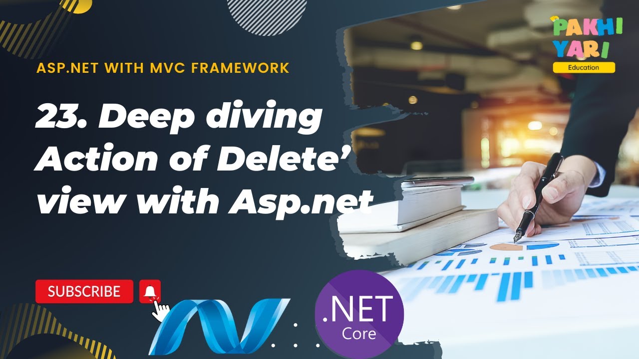 23. Deep diving Action of Delete’ view with Asp.net - YouTube