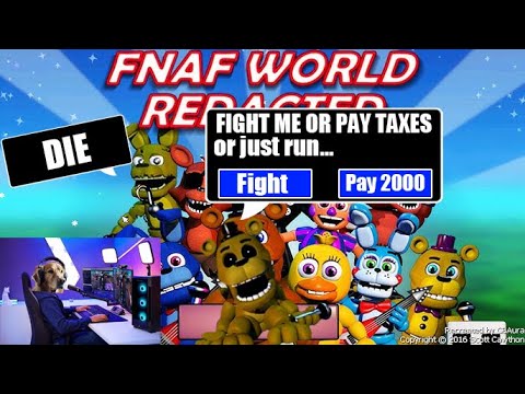 FNaF World Redacted Part 1! - YouTube