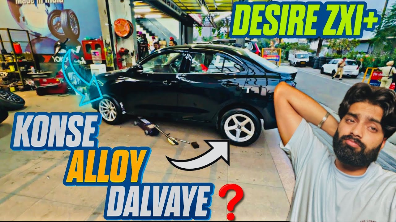 Dzire ZXI+ Alloy Installation | dezire 2025 modifications - YouTube