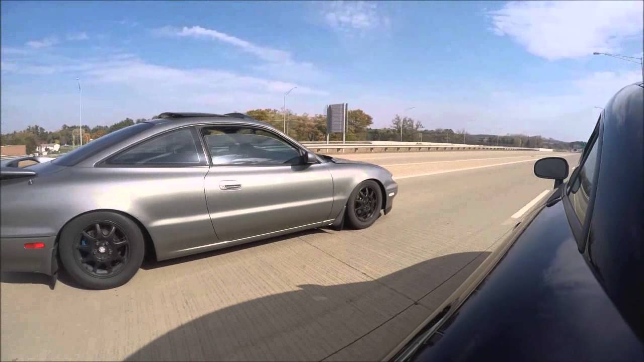 1997 Mazda MX6 vs 2005 Audi TT Quattro - YouTube