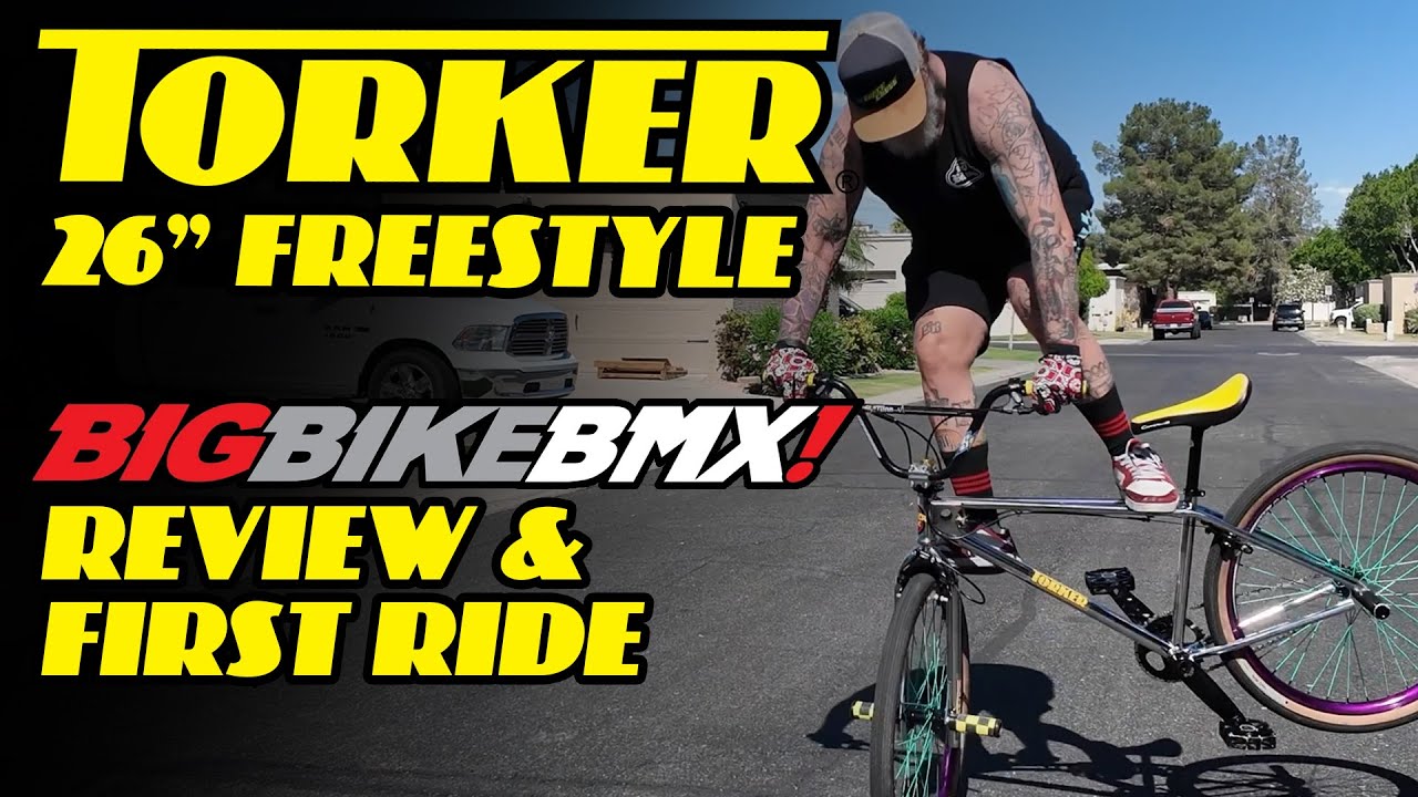Torker 26" Freestyle - BigBikeBMX Review & First Ride - YouTube