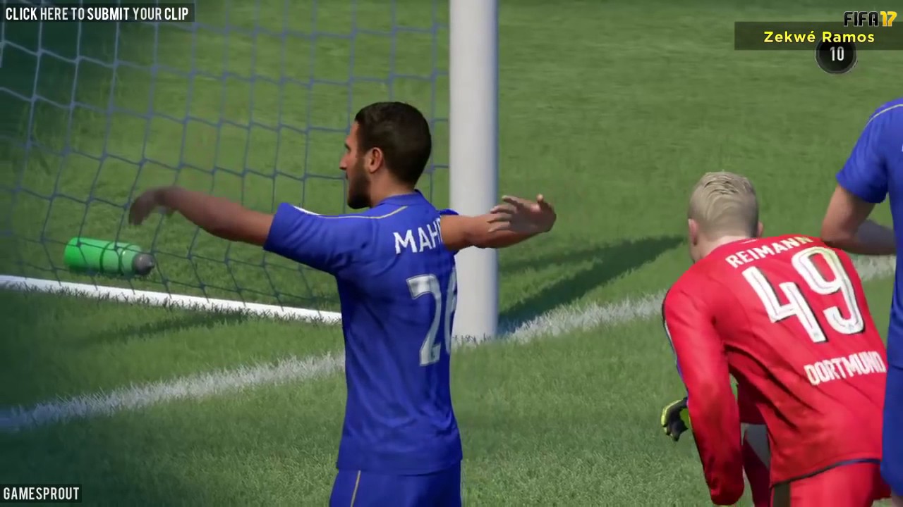 Os Melhores Bugs Do Fifa 17 Youtube
