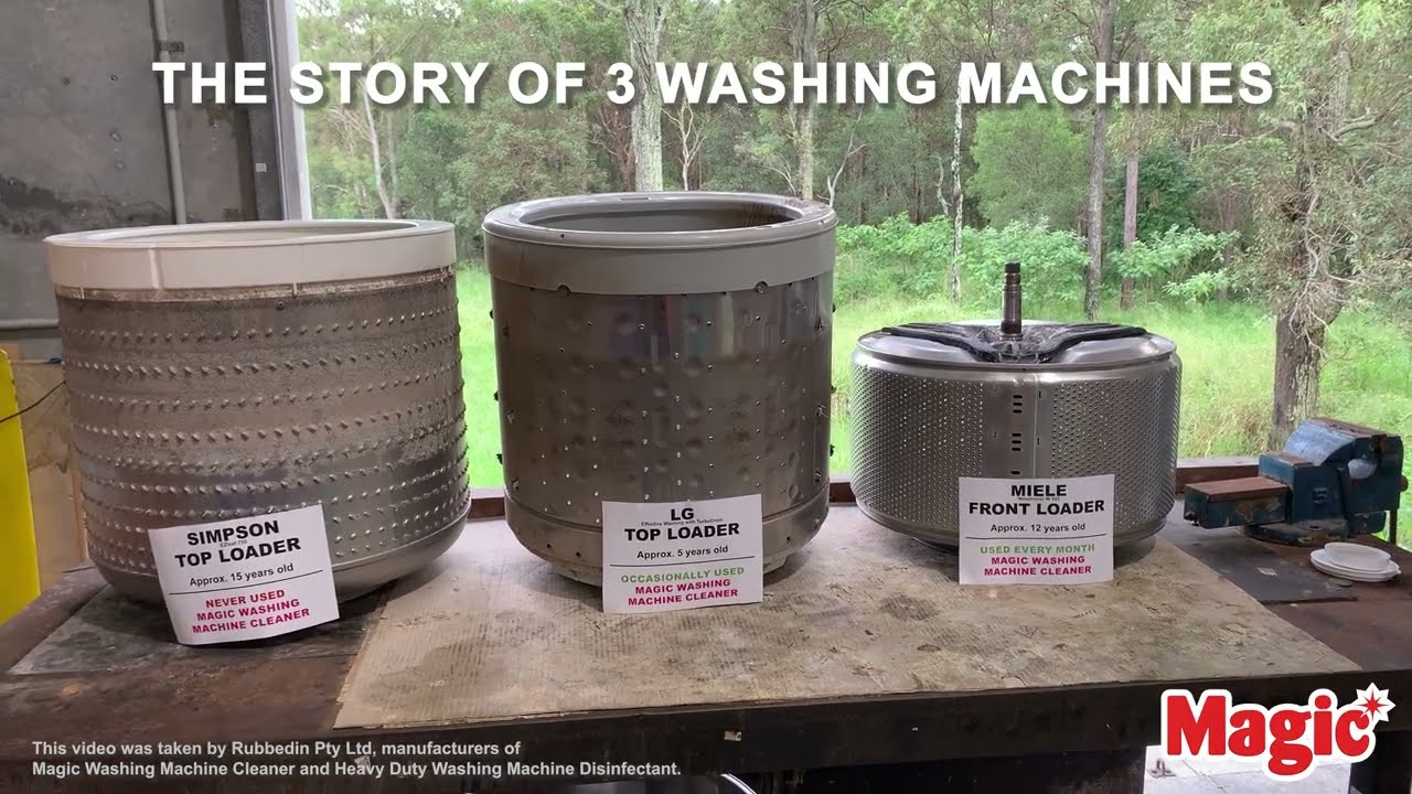 The Story of 3 Old Washing Machines WMC - YouTube