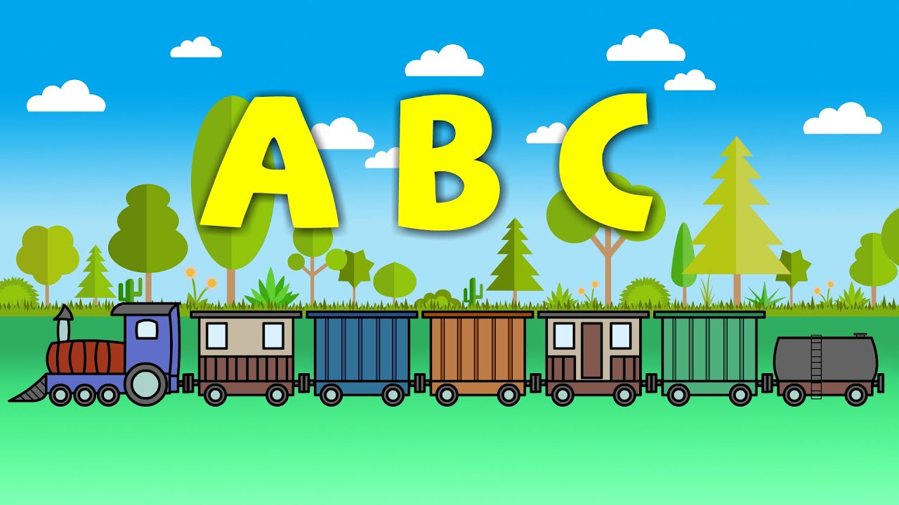 Learn English Alphabet for Kids with Alphabet Train - YouTube