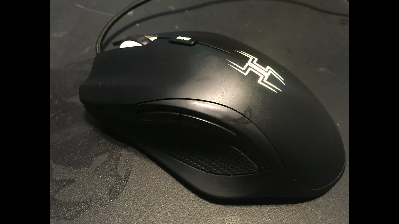 unboxing the BlackWeb AYC Gaming Mouse - YouTube