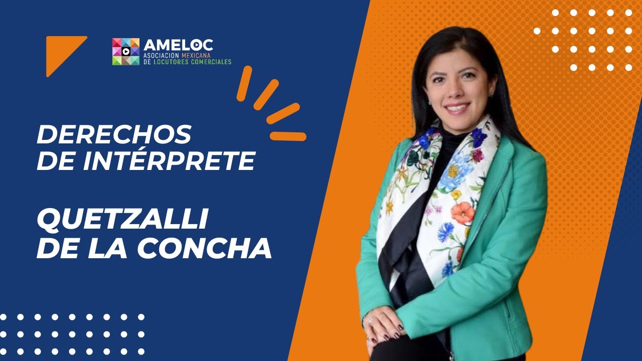 Conferencia derechos como interprete Quetzalli de la Concha - YouTube