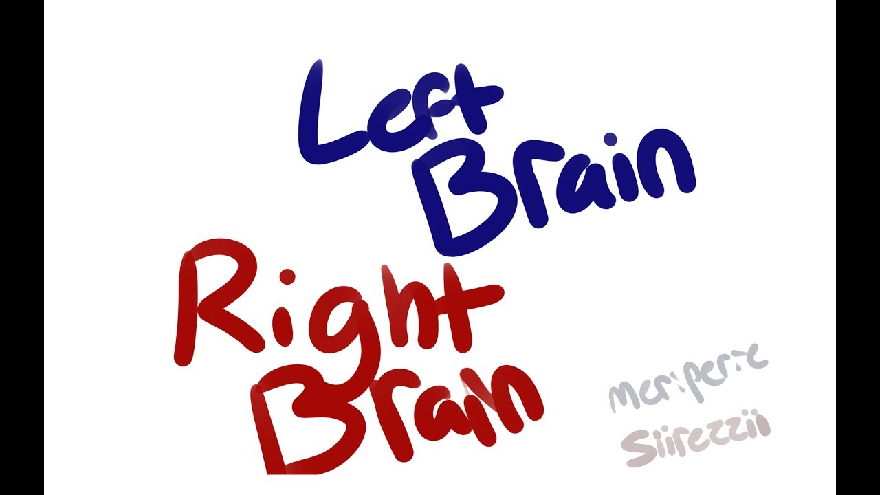 Left Brain Right Brain {Friend Animatic} - YouTube