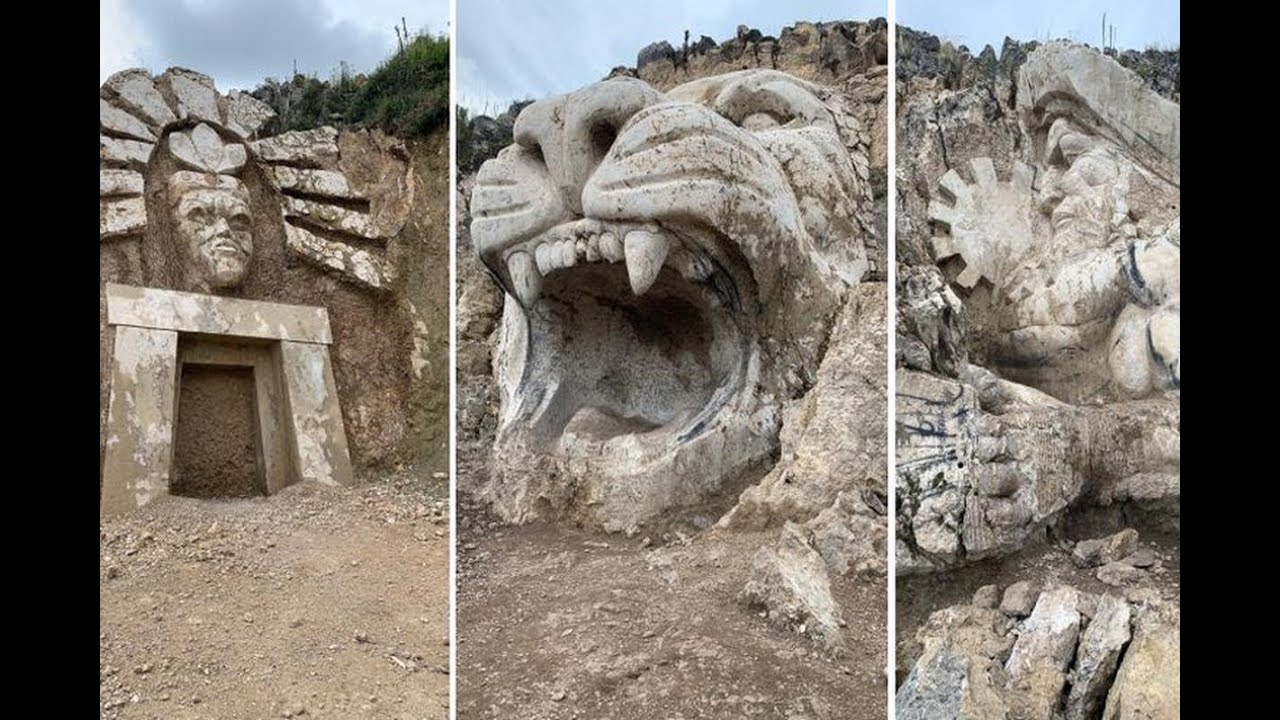 Conheça as gigantescas estátuas Incas que "surgiram" no Peru - YouTube