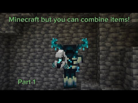 Minecraft but you can combine items (Part 1) - YouTube