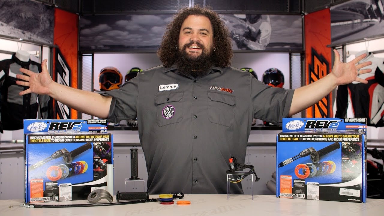 Motion Pro Rev2 Variable Rate Throttle Kit Review at RevZilla.com - YouTube