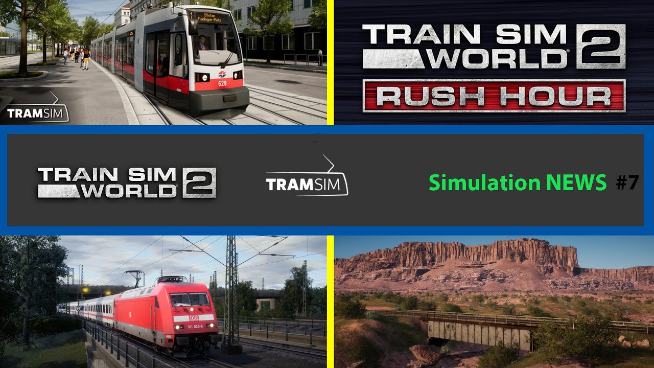 Simulation News: #7 TSW 2 Rush Hour & Upcoming DLCs + Tramsim upcoming ...