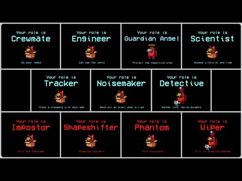 All roles sound effects (part 3) | Among Us