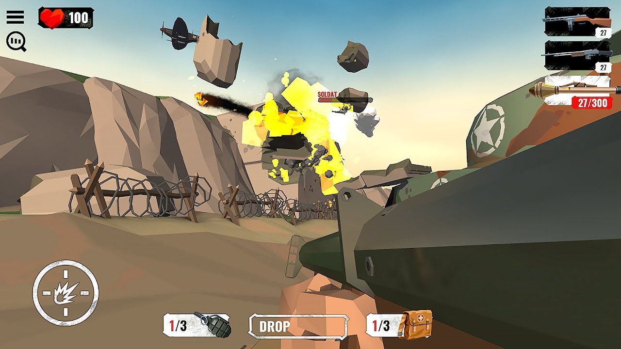 World War Polygon: WW2 shooter Gameplay - YouTube