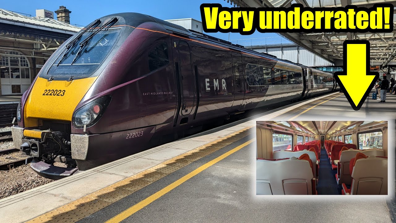 The Class 222 Meridian: EMR's Underrated Workhorse! - YouTube