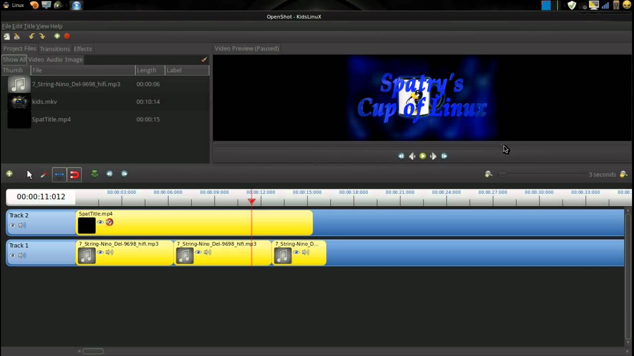 Linux: Openshot Crash Course? - YouTube