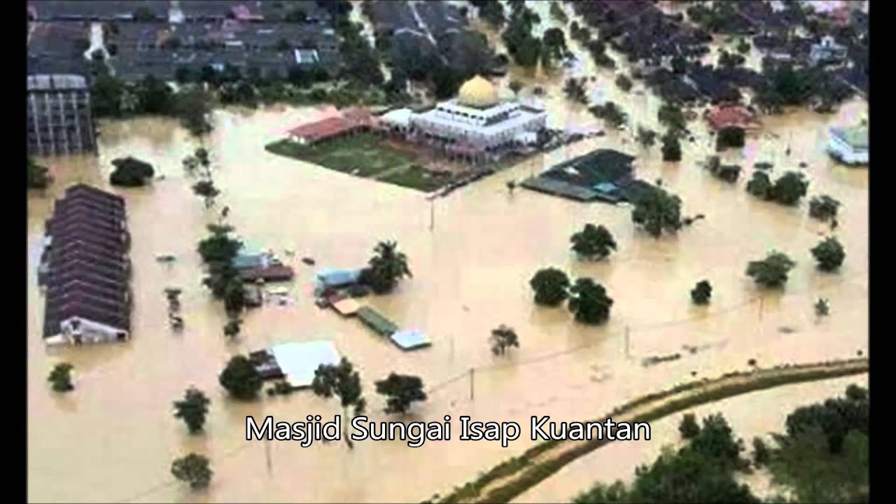 Banjir Pahang 2013 - Masjid Sungai Isap Kuantan - YouTube