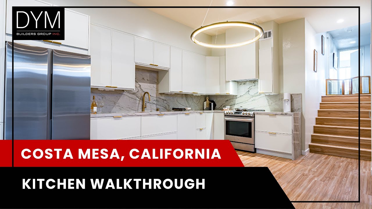 Kitchen Remodeling Flyover - Costa Mesa, CA - YouTube