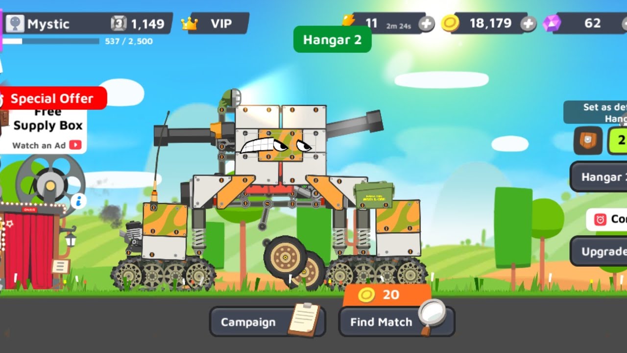 SUPER TANK TOP GAME🙃// SUPER😍 CHANNEL// Mani Gaming 72 - YouTube
